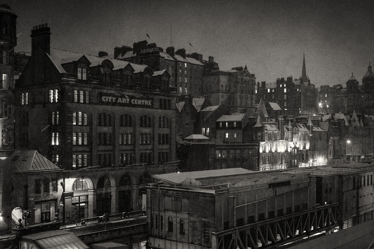 Edinburgh - Old Town Winter – Winram Gallery