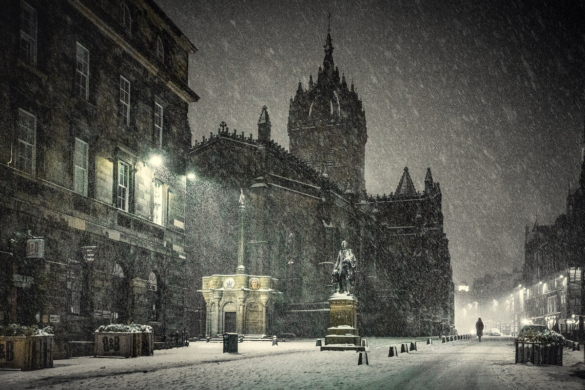 Edinburgh - St Giles in the snow – Winram Gallery